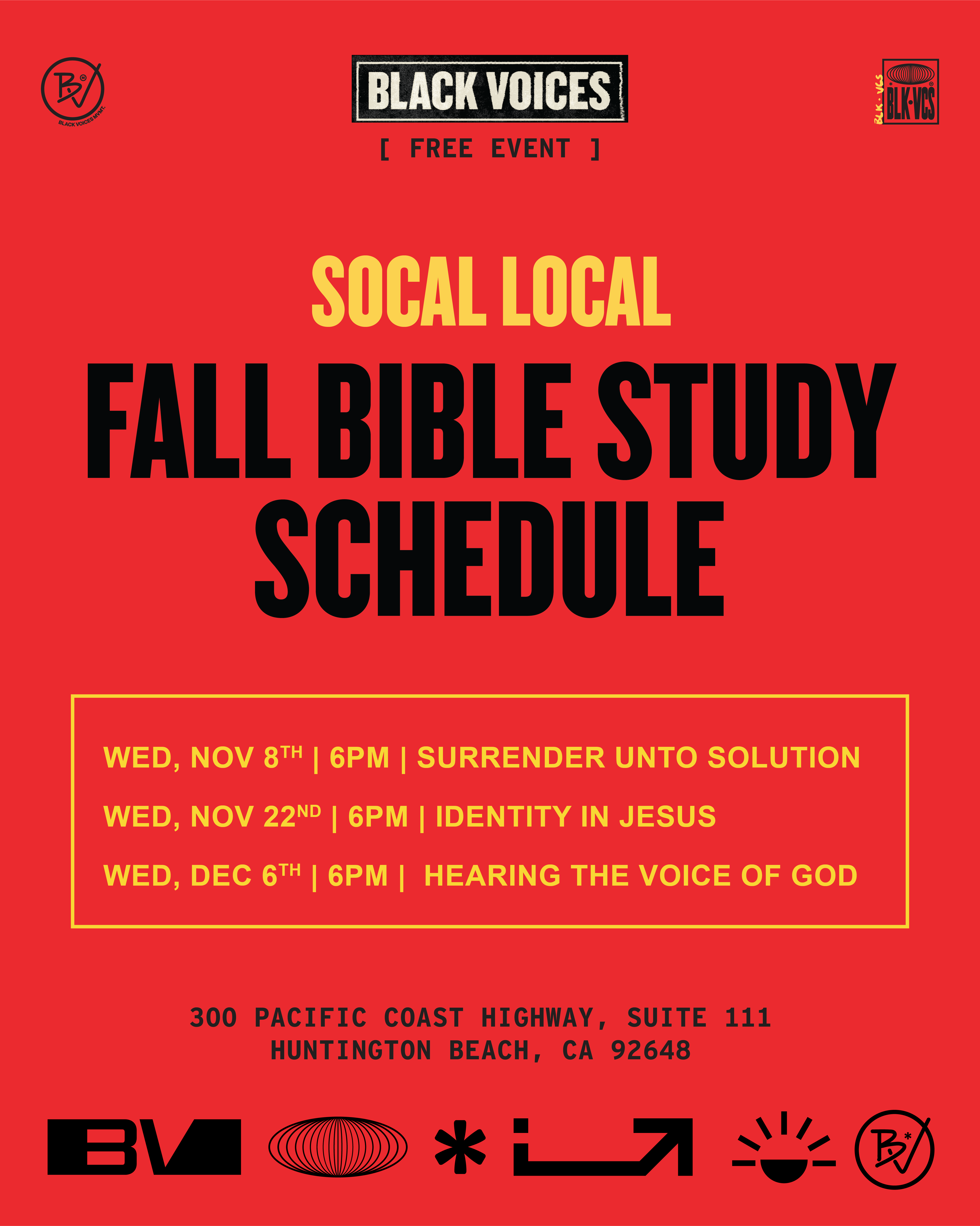 Black Voices SoCal Local Fall Bible Study